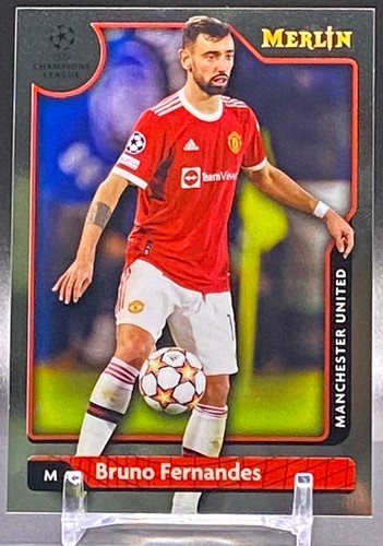 2021-22 Topps Merlin UEFA #5 BRUNO FERNANDES Manchester United | eBay