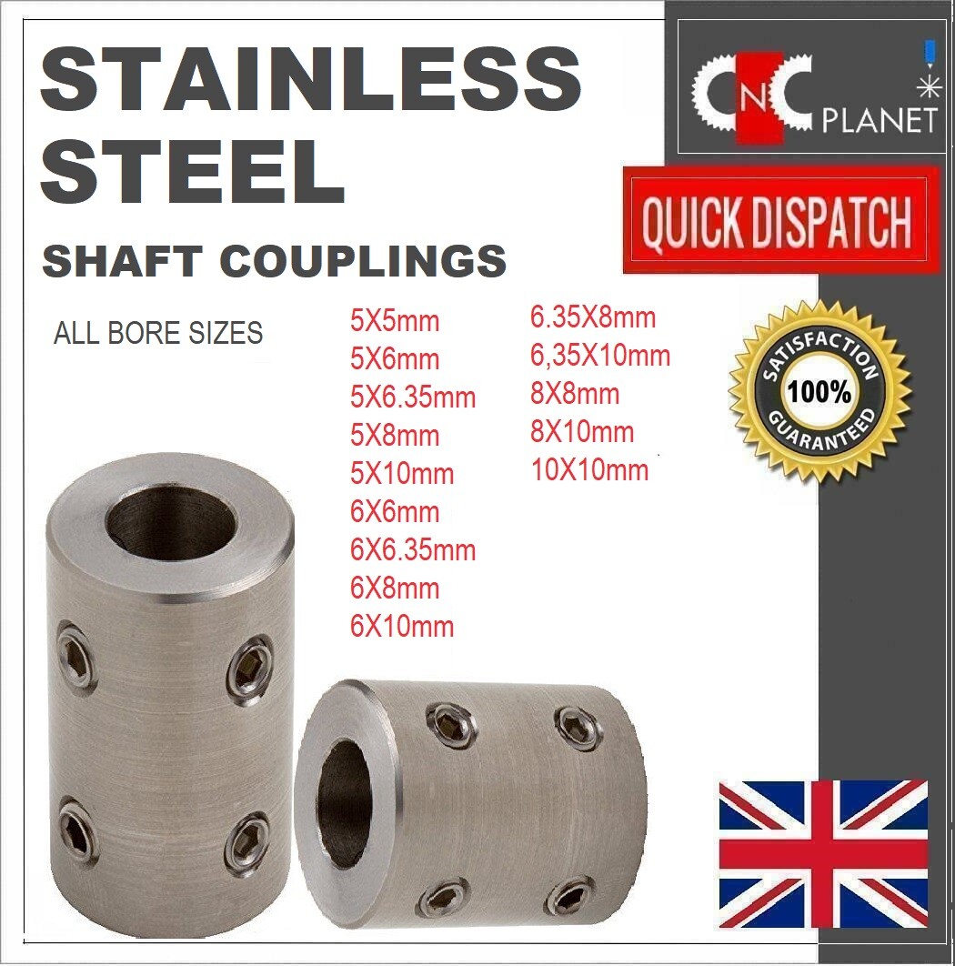 Shaft Coupling Rigid Coupler Joint stand off Spacer Bush Collar ...