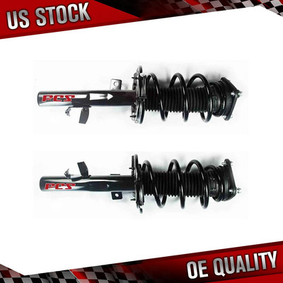 Front Complete Strut w/Coil Spring Set for Ford Escape 2.0L FWD 2014 ...