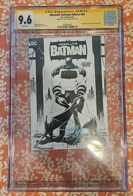 Absolute Batman #1 Ashcan SDCC Exclusive CGC SS 9.6 Signed Snyder DC ...