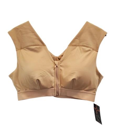 Tommie Copper 2XL Shoulder Support Bra With Zipper Womens XXL Full Zip ...