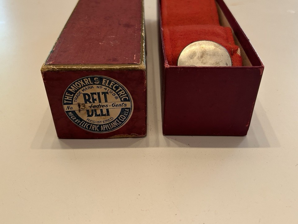 VTG 1907 MEDICAL QUACKERY DEVICE - THE MIOXRLS ELECTRIC BODY BATTERY W ...