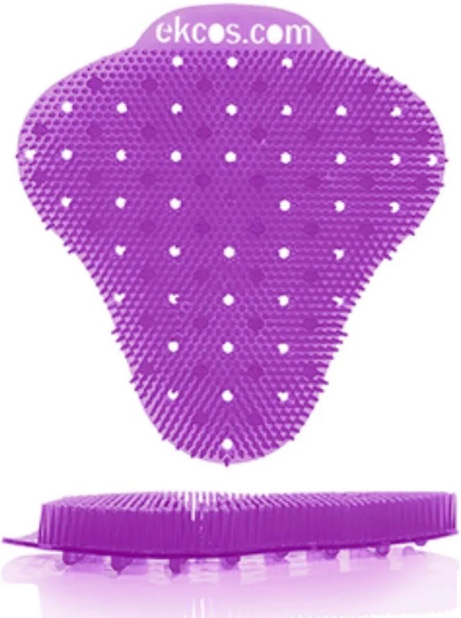 (12) pack ekcoscreen Anti-Splash Urinal Screen EKS-1P-12 purple/berry ...