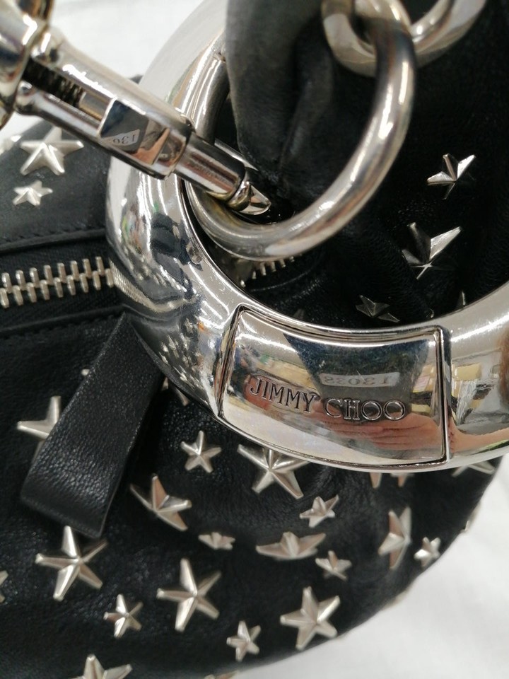 Sky bag Model Black leather Jimmy Choo | eBay Australia