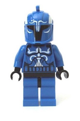 LEGO Star Wars - Minifigur Senate Commando Captain sw0288 aus set 8128 ...