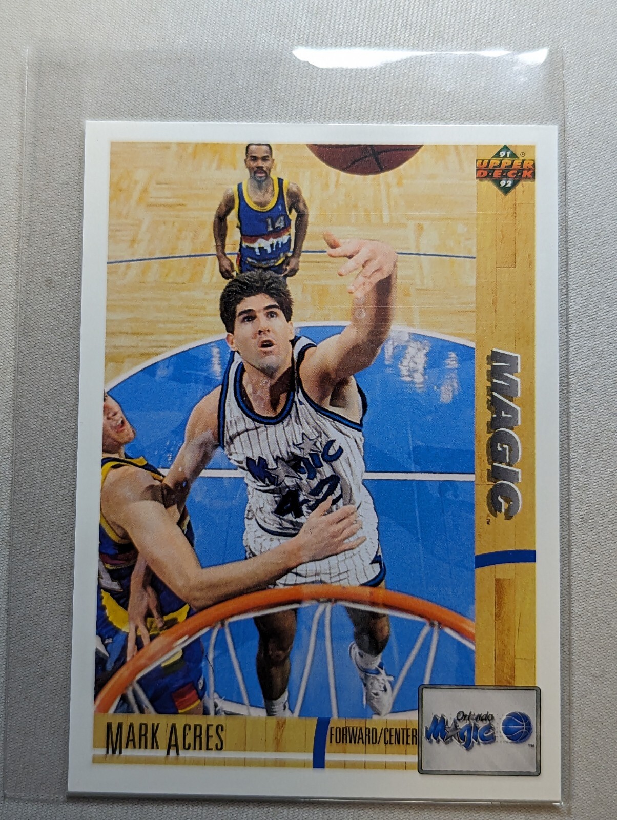 1991-92 Upper Deck NBA Mark Acres #201 | eBay Australia