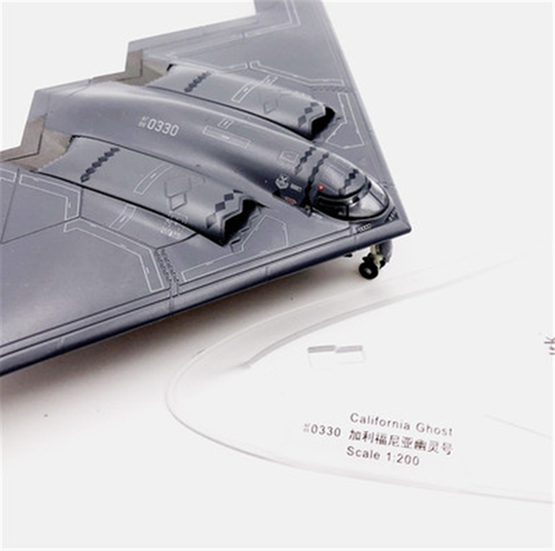 U.S.A B-2A Ghost bomber California 1/200 diecast plane model aircraft ...