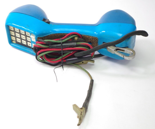 Harris-Dracon TS21 Blue Test Set Lineman Handset Phone Untested | eBay