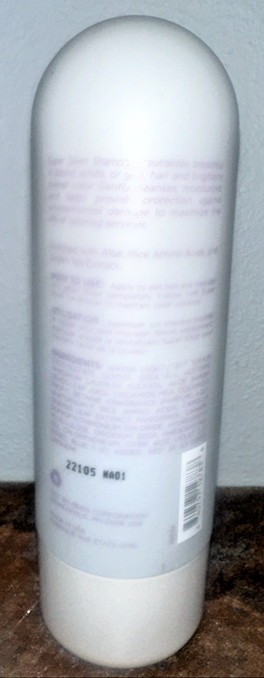 DESIGNLINE Super Silver Shampoo -Regis Restores Moisture, Boost Color ...