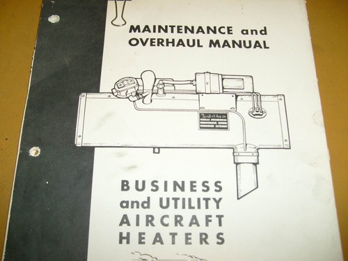 Janitrol Heaters B-1500, B-2030, B-3040 & B-4050 Overhaul Manual | eBay
