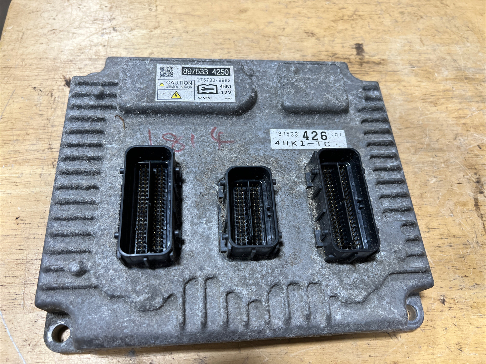 2020 Isuzu NPR HD NQR NRR 5.2L 4KH1-TC 8975334250 Engine Control ECM ...