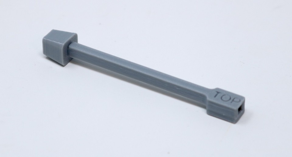 HP / Agilent 34401A Front/Rear Terminals Push Rod. 34401-43702. 3D ...