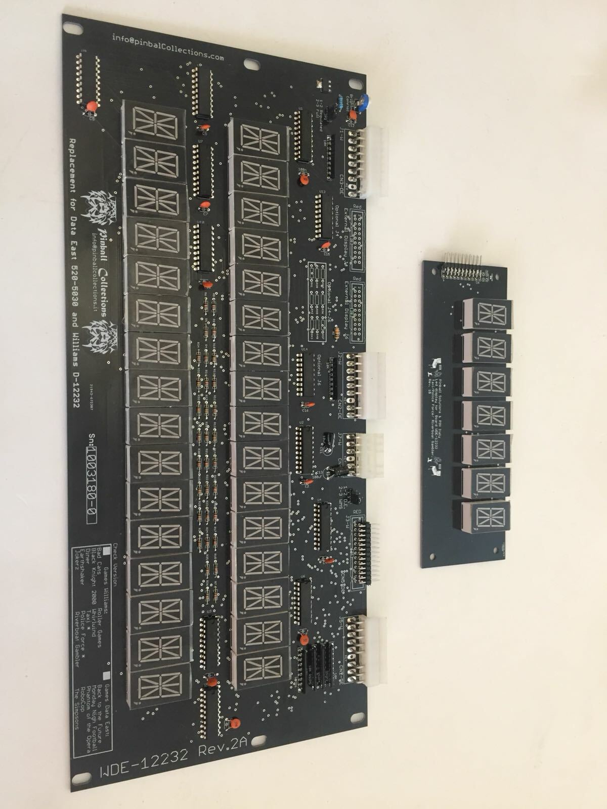 Williams - Display Led D-12232-1 Taxi/Police Force | eBay