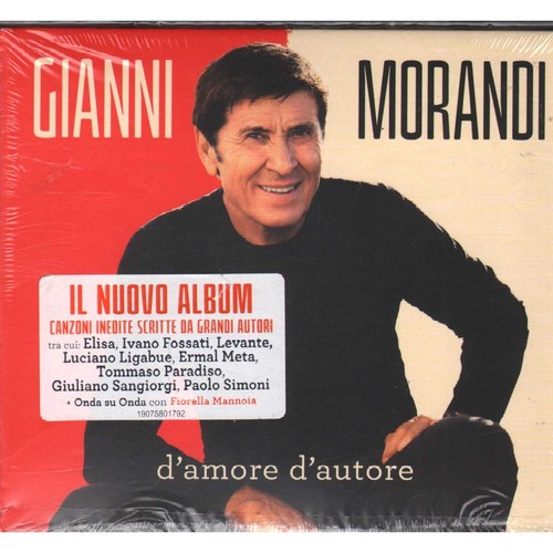Gianni Morandi CD D'Amore D'Autore Columbia – 19075801792 Sealed ...