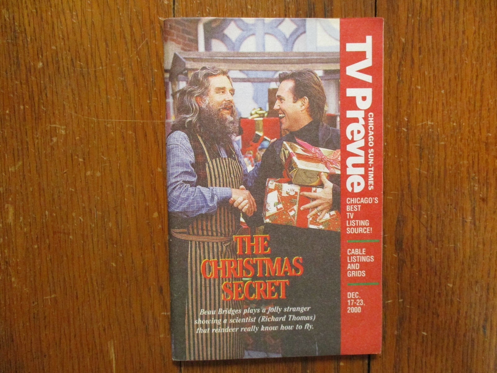 Dec 17-2000 Chicago TV Prevue Magaz(BEAU BRIDGES/RICHARD THOMAS/NiNi's ...
