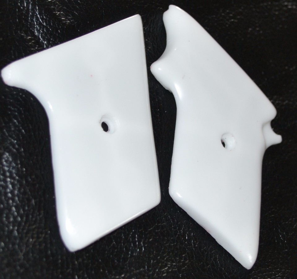 RG model 26 pistol grips pure white plastic | eBay
