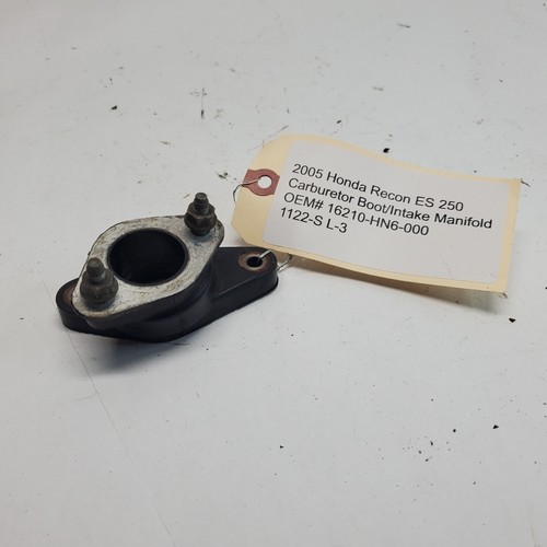 2005 HONDA RECON ES 250 CARBURETOR BOOT/INTAKE MANIFOLD OEM#16210-HN6 ...