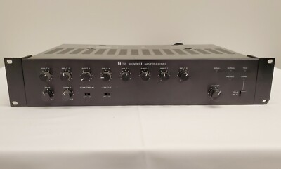 TOA 900 SERIES II Professional AMPLIFIER A-903MK2 2 U-01 & 2 M-01 Input ...