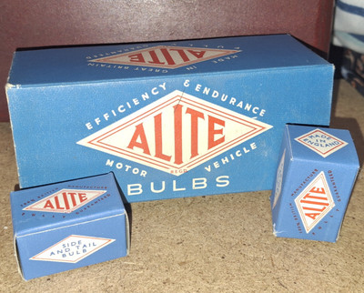 10 Alite Side And Tail Bulbs For Vintage Triumph Motorcycle NIB | eBay