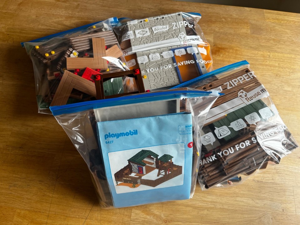 Playmobil 6427 (Western Fort) + 6546 ( Figuren /Zubehör) 🤠 Neuwertig ...