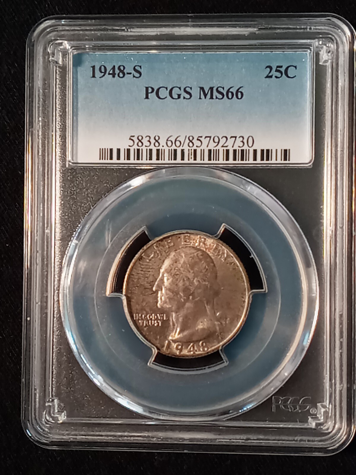 1948-S MS66 Washington Quarter PCGS Graded | eBay