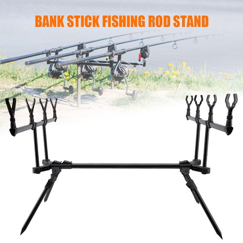 Adjustable Retractable Carp Fishing Rod Pod Stand Holder Fishing Pod ...