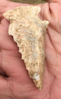 authentic arrowheads pre 1600 Serrated Tallahatta Quartz Bolen Bevel ...