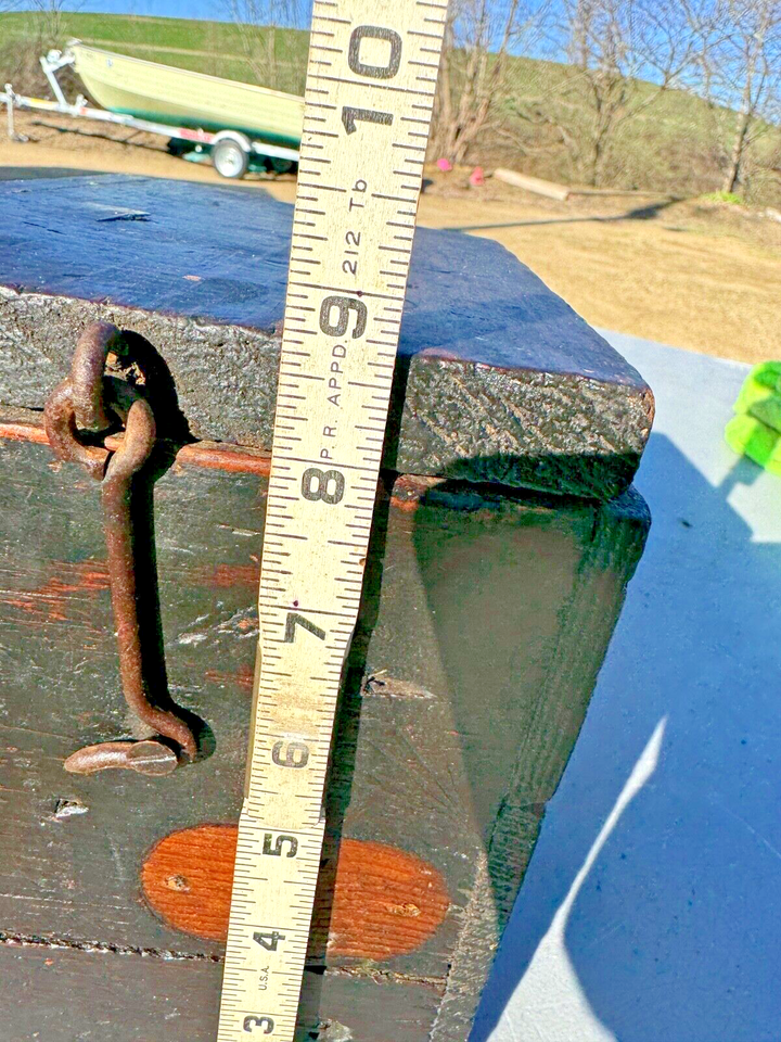 Wooden Battery Box Original Hit Miss Gas Engine Old Antique Farm Motor ...