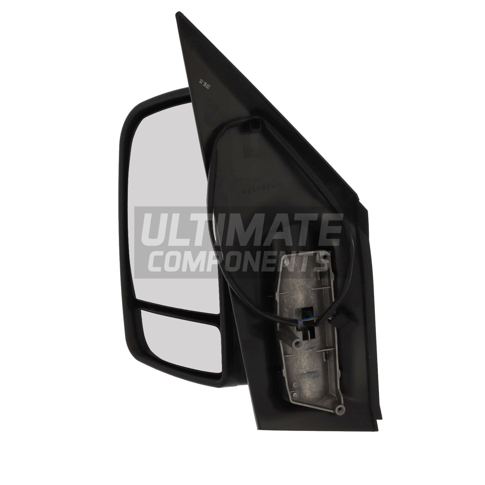 Mercedes Sprinter Van 2006-2019 Manual Short Arm Wing Door Mirror ...