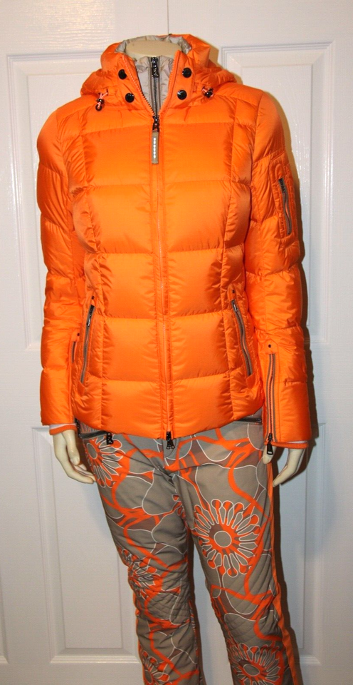Bogner Coro-D Down Ski Jacket Women's - Size 34 US 4 XS - Orange - NEW ...