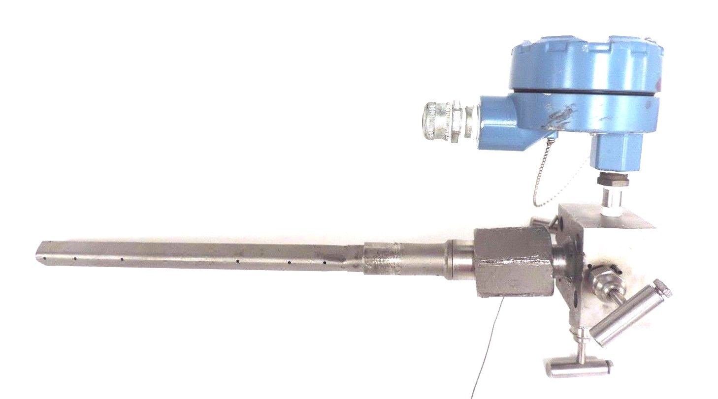 ROSEMOUNT MBR25S MASS PROBAR TRANSMITTER W/ MODEL 79 CONNECTION HEAD | eBay