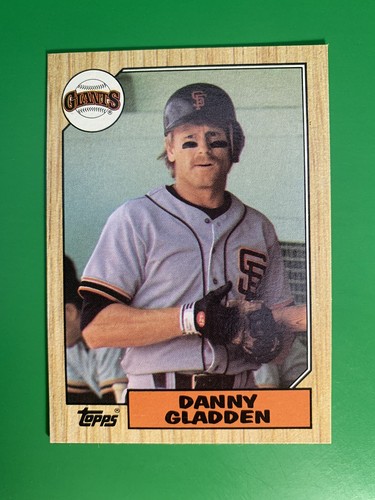 1987 Topps Danny Gladden #46 San Francisco Giants | eBay