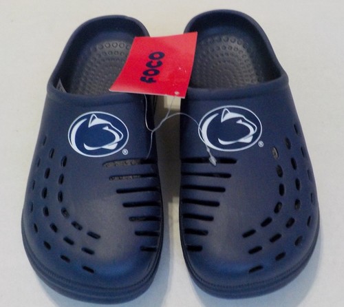 PENN STATE NITTANY LIONS WOMENS SHOES M 7-8 L 9-10 NWT BLUE SOLID CLOG ...