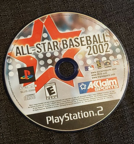 All-Star Baseball 2002 (PS2 Playstation 2) WORKS DISC ONLY | eBay