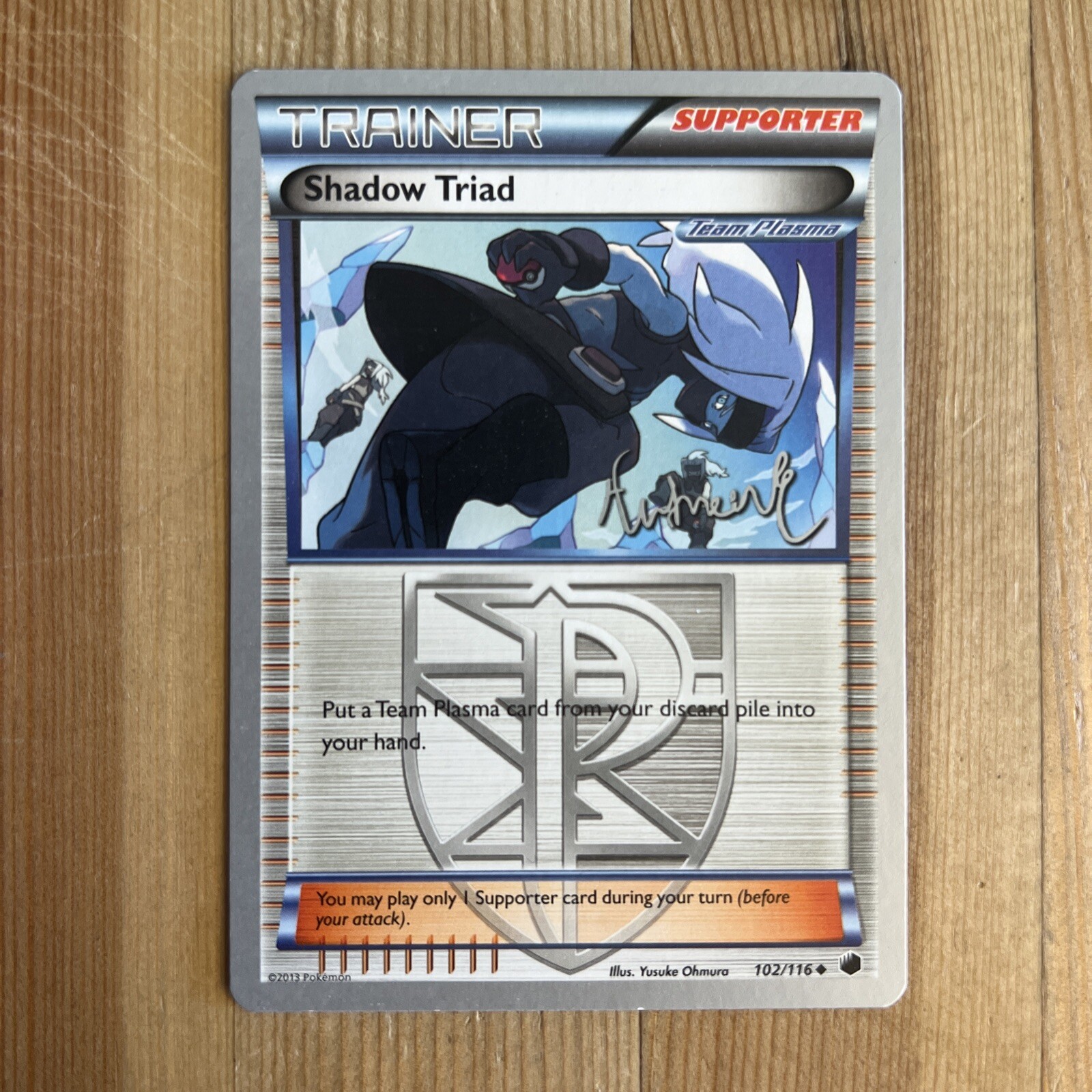 Shadow Triad - 102/116 - Uncommon LP Pokemon Plasma Freeze World ...