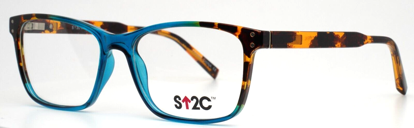 SU2C Ambassador Tortoise Teal Womens Rectangle Eyeglasses 54-16-145 B ...