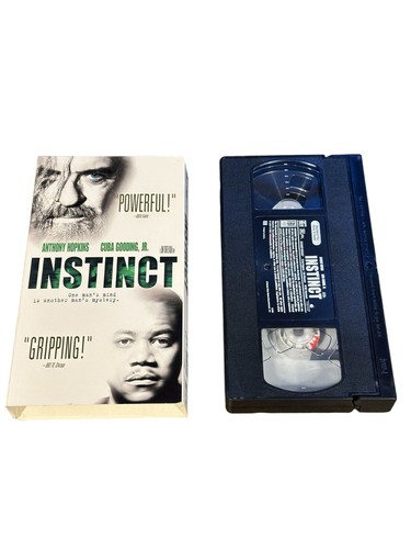 Instinct VHS 1999 Anthony Hopkins Cuba Gooding Jr | eBay