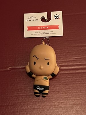 Hallmark 2021 Christmas Ornaments WWE The Rock Dwayne Johnson NEW ...
