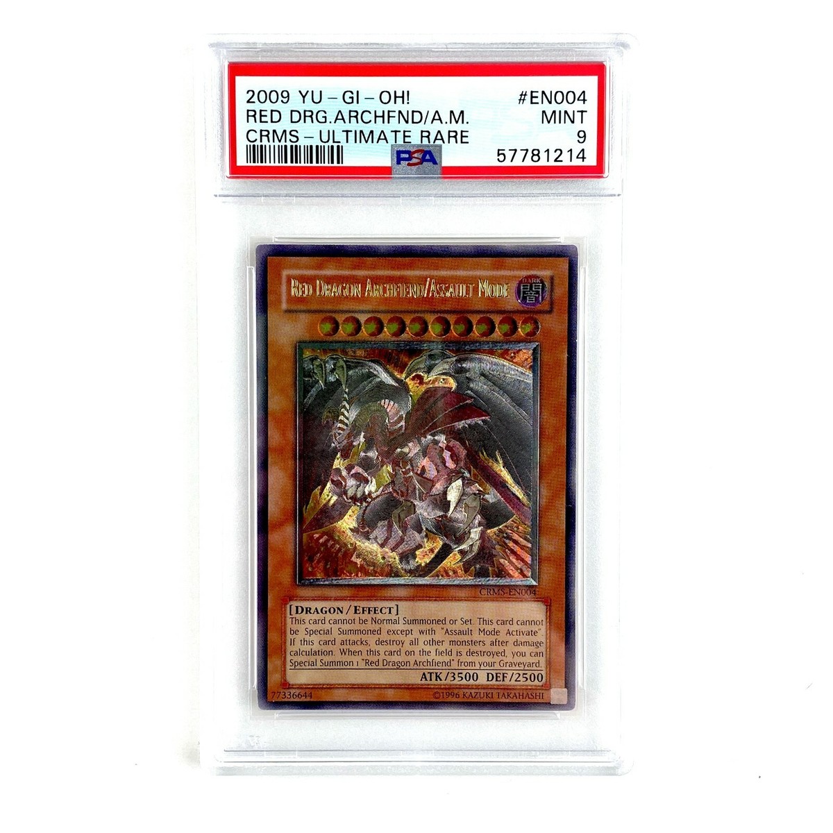 Red Dragon Archfiend Assault Mode Yu Gi Oh! OCG/[CRMS] CRIMSON