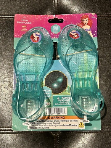 Disney’s Little Mermaid Ariel Light-Up Dress Up Shoes-NEW! | eBay