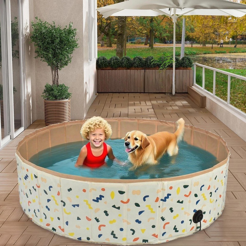 Foldable Baby Swimming Pool Playground Toy Non-Inflatable Child ...