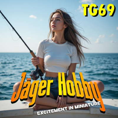 TG69 Scale Model Fishing Woman – Modern Figure Sitting Cross-Legged ...