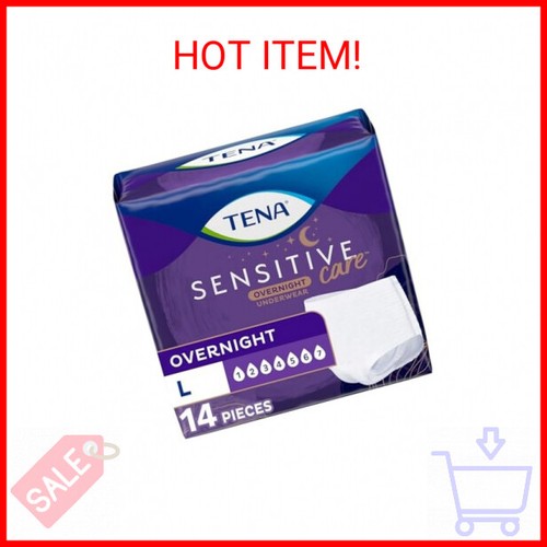 TENA Overnight Underwear, Large, 14 Count | eBay