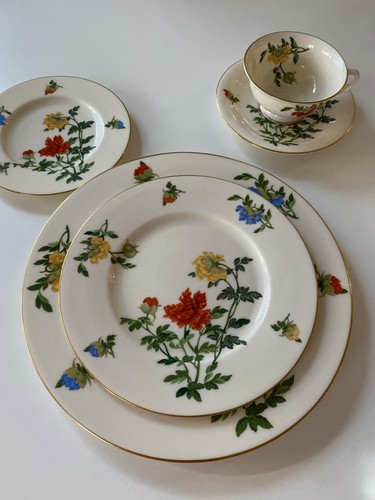 Castleton China Ma Lin Ching Chih Yee Vintage 5-piece Place Setting | eBay