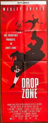 Drop Zone Poster John Badham Wesley Snipes Gary Busey Parachuting ...