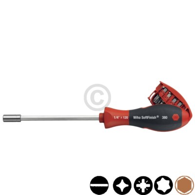 Bithaltermagazin Wiha 32901 3809 01-01 SoftFinish® 9-teilig | eBay.de