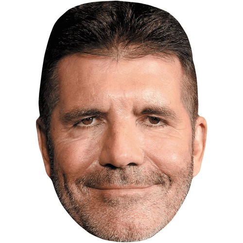 Simon Cowell (Smirk) Big Head. Larger than life mask. | eBay