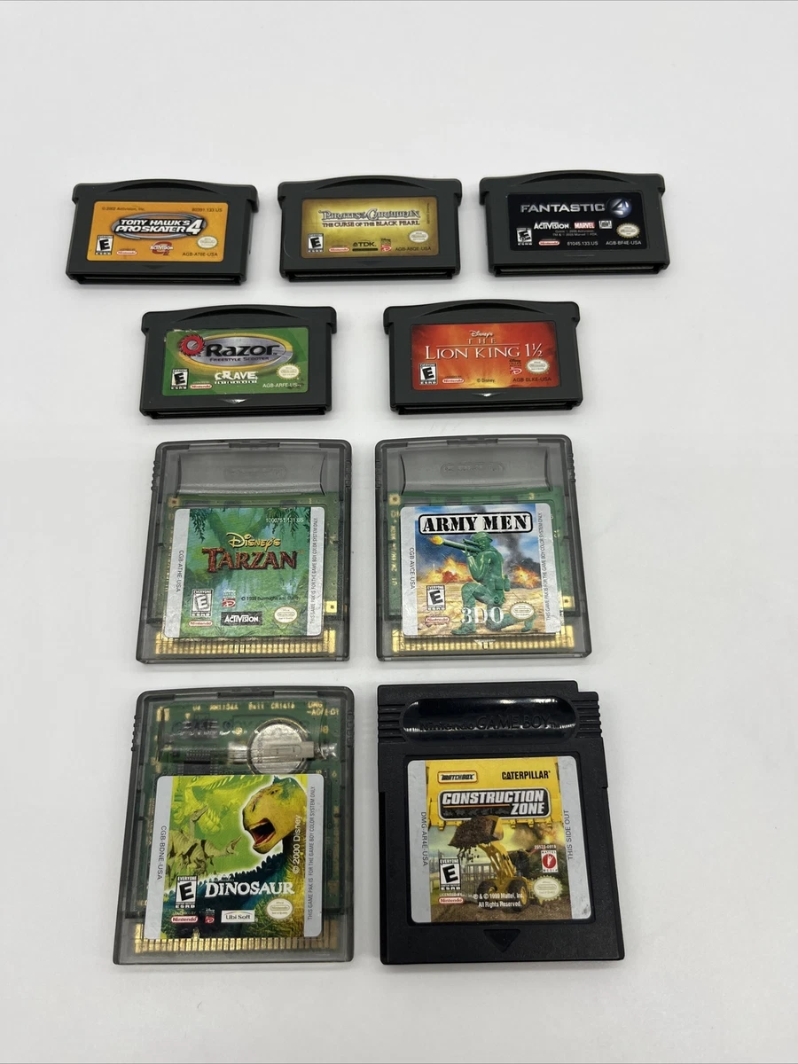 Color Game Boy Sp Games