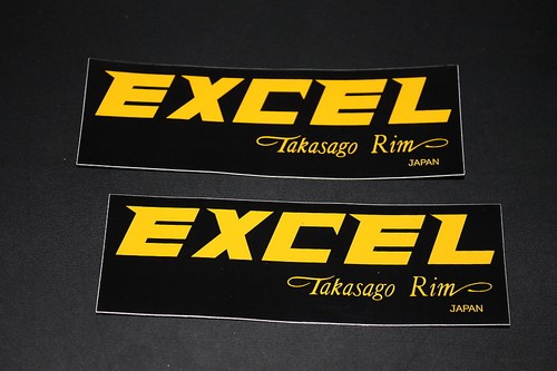 #341 Excel Felgen Alufelgen Rims Aufkleber Sticker Decal Autocollant ...