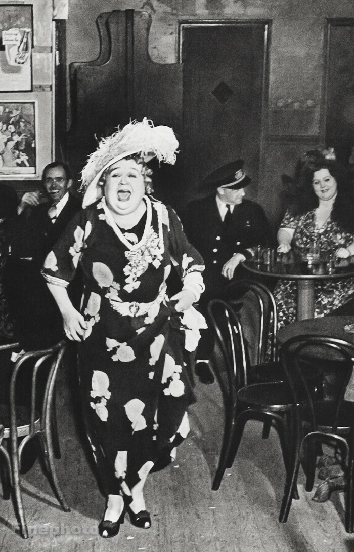 1943 Vintage ALFRED EISENSTAEDT Dora Pelletier Stork Club Entertainer ...